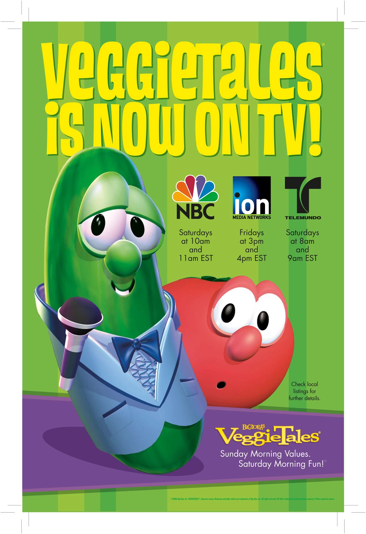 VeggieTales on TV | Big Idea Wiki | Fandom