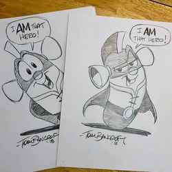 how to draw larry boy