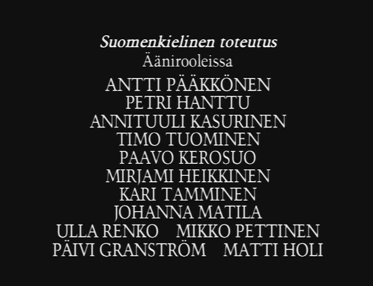 Dubbing Credits | Big Idea Wiki | Fandom