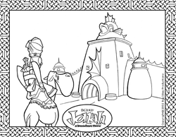 jonah a veggietales movie coloring pages