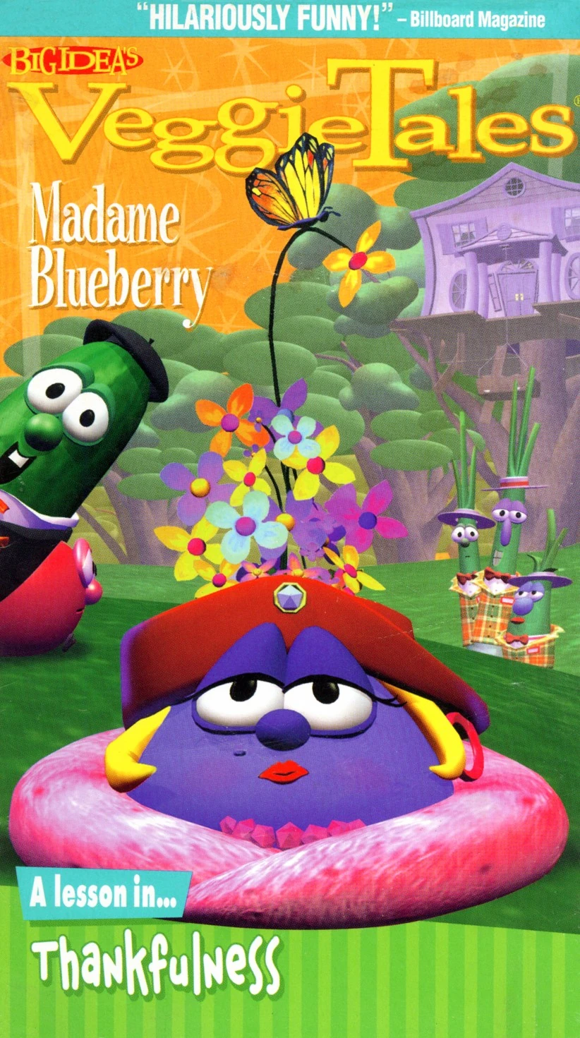 Veggietales Madame Blueberry Dvd