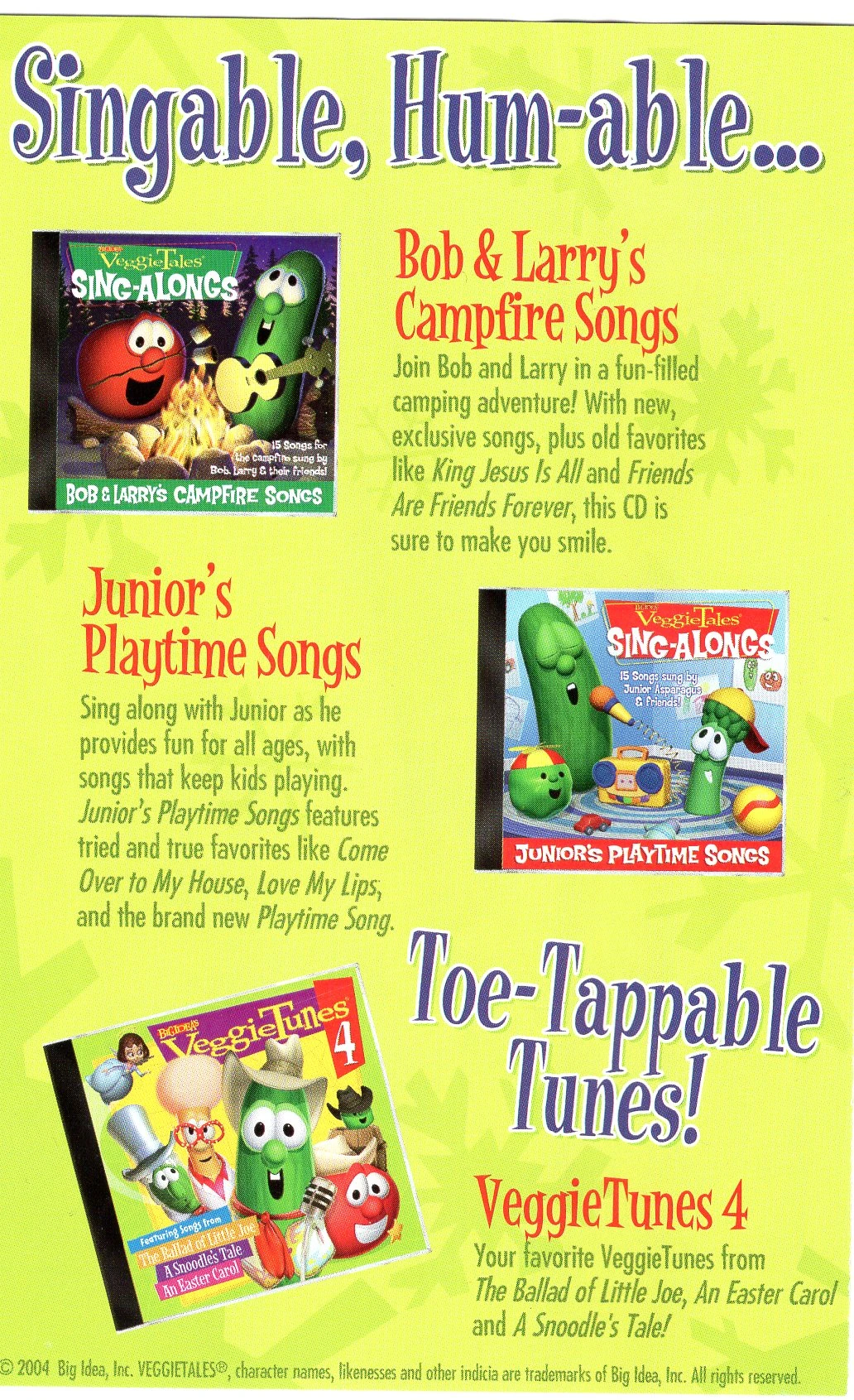 Bob & Larry's Campfire Songs | Big Idea Wiki | Fandom