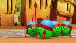 French Peas (Crowd)/Costumes | Big Idea Wiki | Fandom