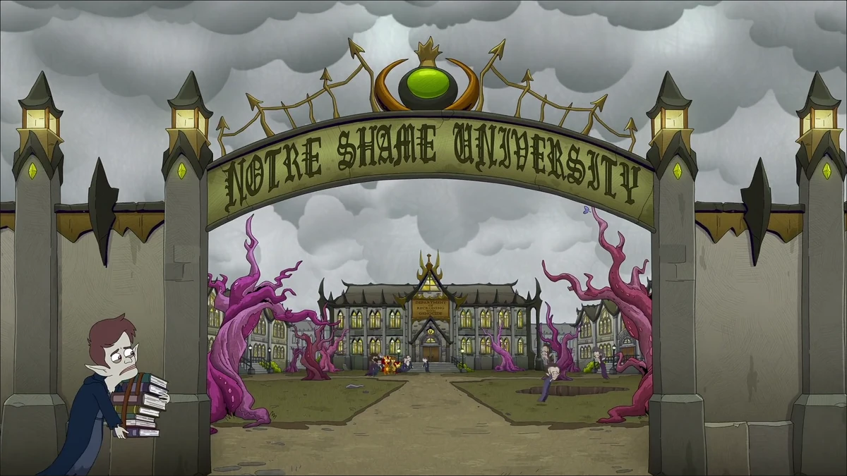 Notre Shame University | Big Mouth Wiki | Fandom