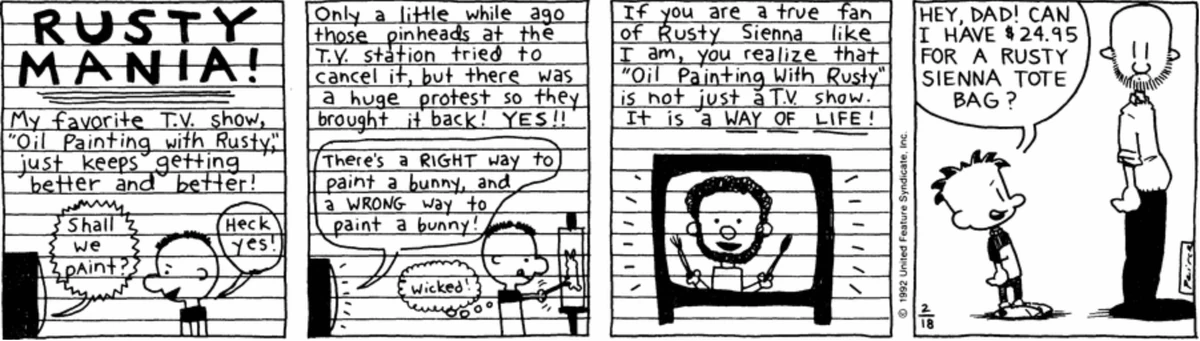 Comic Strip: February 18, 1992 | Big Nate Wiki | Fandom