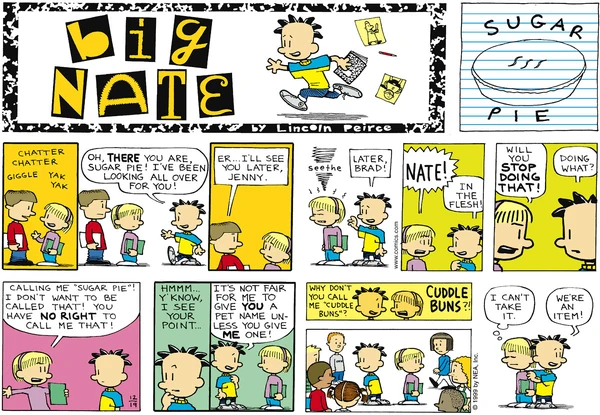 Comic Strip: December 19, 1999 | Big Nate Wiki | Fandom