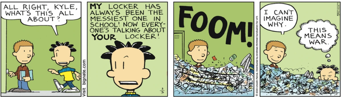 Kyle S Locker Big Nate Wiki Fandom