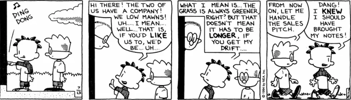 Comic Strip: July 13, 1994 | Big Nate Wiki | Fandom