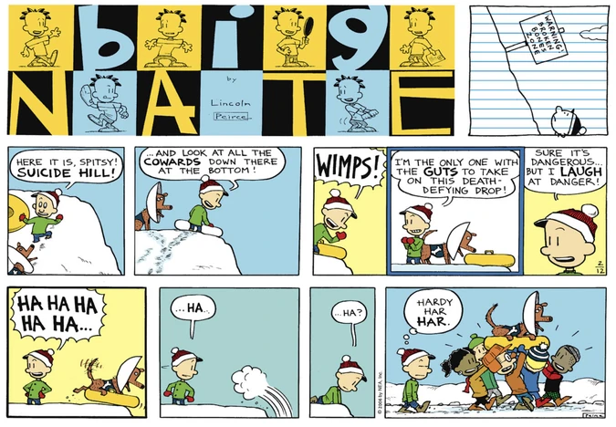 Comic Strip: February 12, 2006 | Big Nate Wiki | Fandom