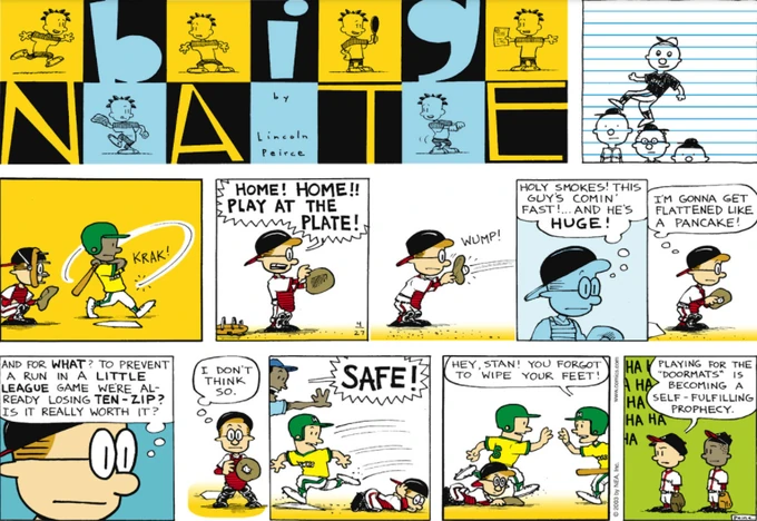 Comic Strip: April 27, 2003 | Big Nate Wiki | Fandom