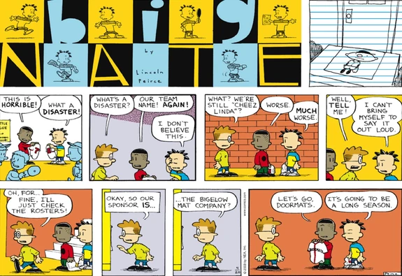 Comic Strip: April 20, 2003 | Big Nate Wiki | Fandom