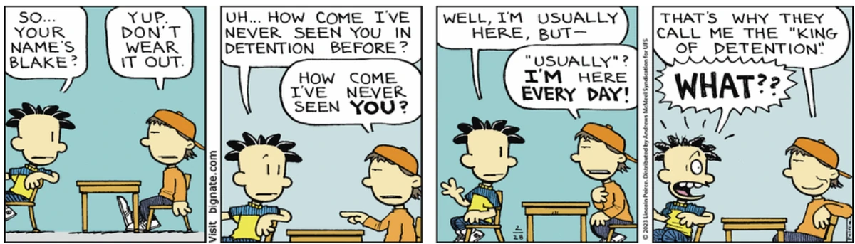 Comic Strip February 28 2023 Big Nate Wiki Fandom