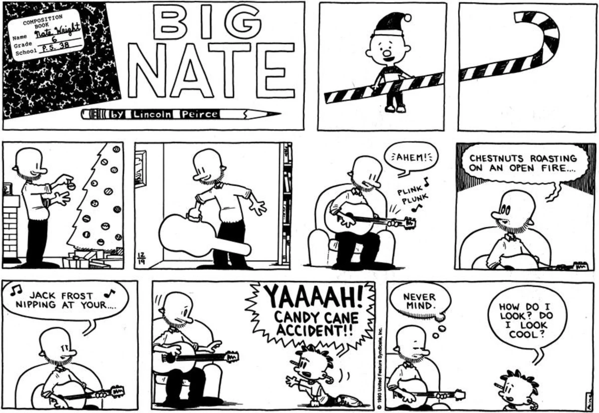 Comic Strip: December 19, 1993 | Big Nate Wiki | Fandom