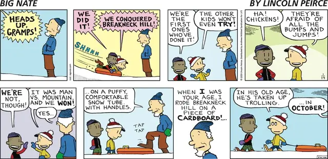 Comic Strip: January 19, 2020 | Big Nate Wiki | Fandom