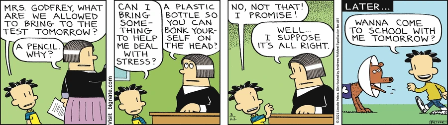 Comic Strip: March 22, 2021 | Big Nate Wiki | Fandom