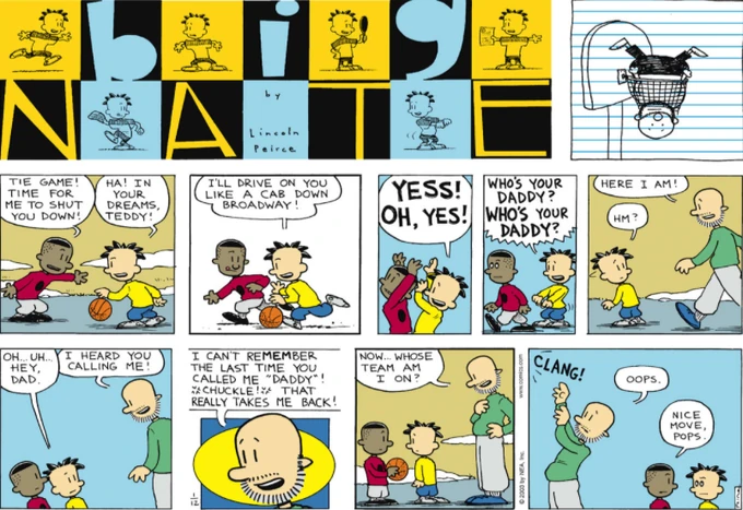 Comic Strip: January 12, 2003 | Big Nate Wiki | Fandom