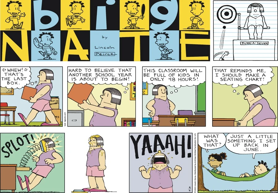 Comic Strip: September 6, 2020 | Big Nate Wiki | Fandom