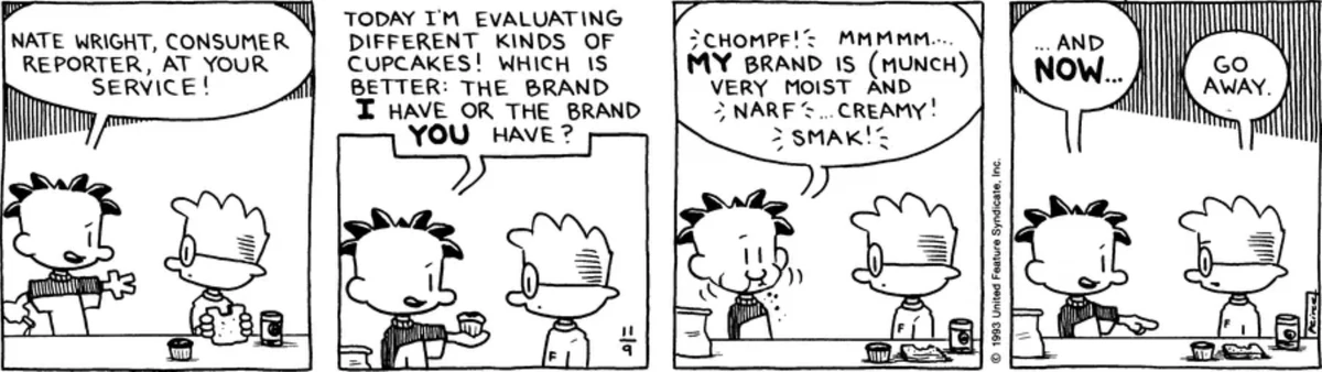 Comic Strip: November 9, 1993 | Big Nate Wiki | Fandom