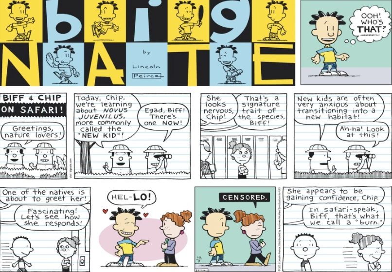 Comic Strip: October 3, 2021 | Big Nate Wiki | Fandom