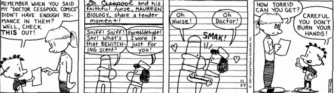 Comic Strip: November 23, 1991 | Big Nate Wiki | Fandom