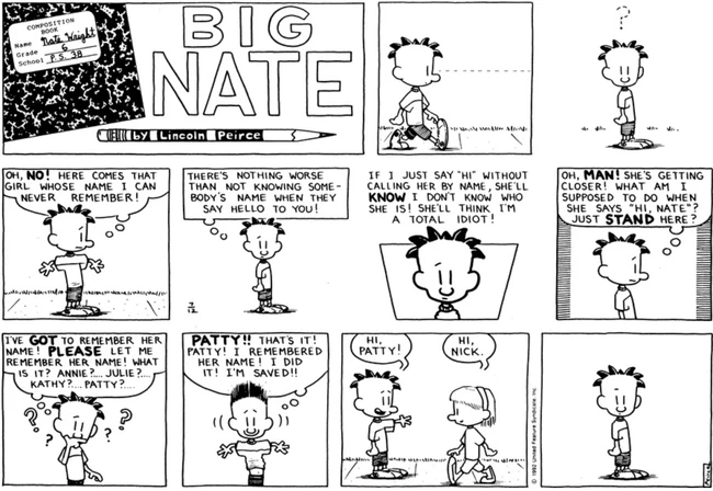 Comic Strip: July 12, 1992 | Big Nate Wiki | Fandom