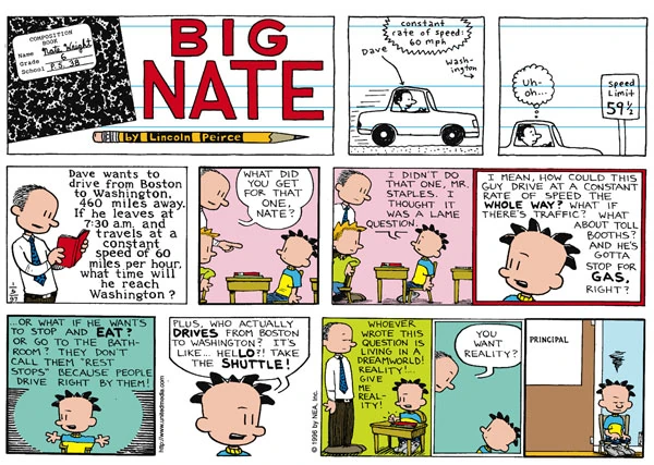 Comic Strip: January 5, 1997 | Big Nate Wiki | Fandom