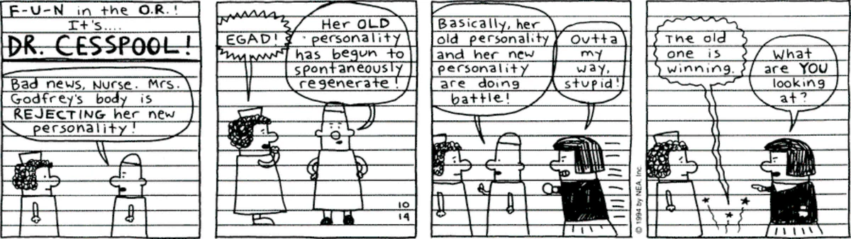Comic Strip: October 14, 1994 | Big Nate Wiki | Fandom