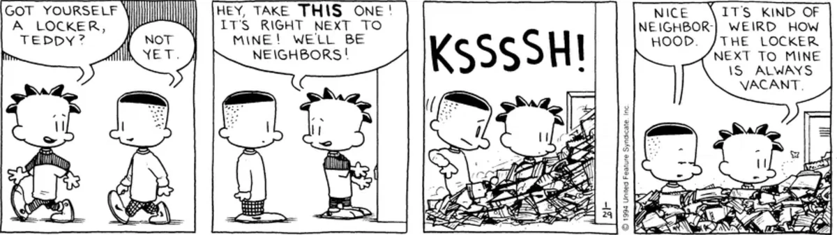 Comic Strip: January 29, 1994 | Big Nate Wiki | Fandom