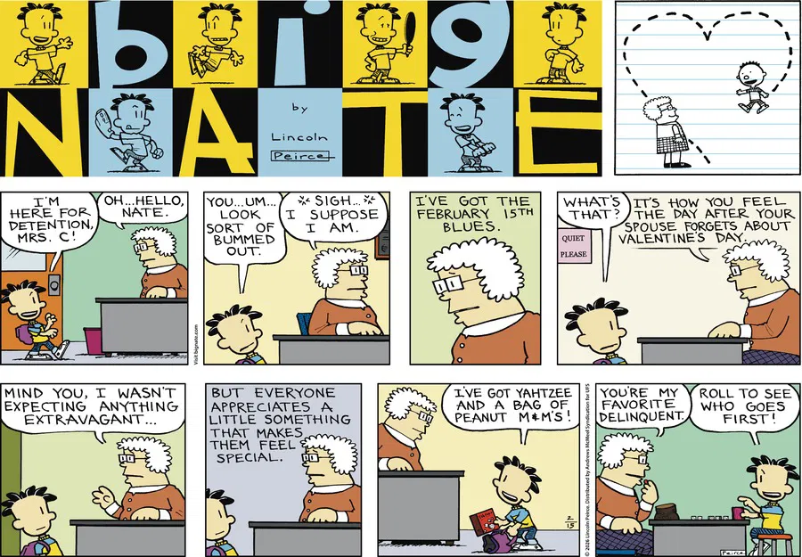 Comic Strip: February 15, 2026 | Big Nate Wiki | Fandom