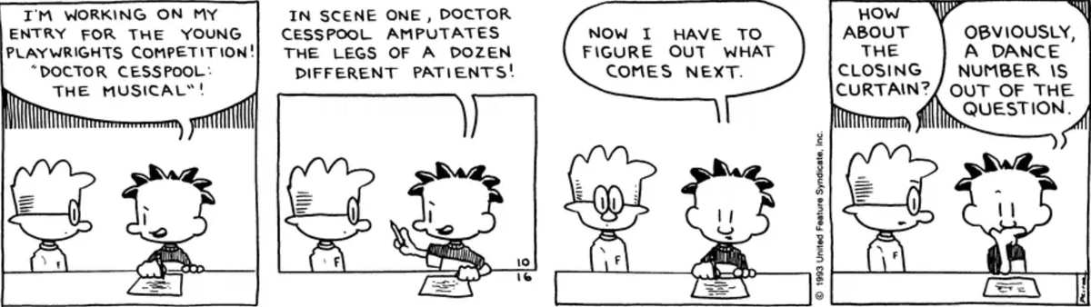 Comic Strip: October 16, 1993 | Big Nate Wiki | Fandom