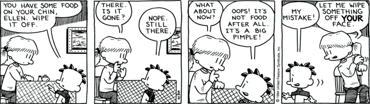 Comic Strip: March 21, 1994 | Big Nate Wiki | Fandom