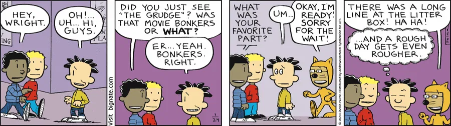 Comic Strip: January 24, 2020 | Big Nate Wiki | Fandom