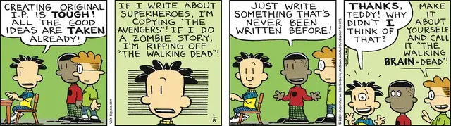 Comic Strip: January 8, 2020 | Big Nate Wiki | Fandom