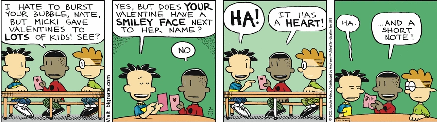 Comic Strip: February 17, 2021 | Big Nate Wiki | Fandom