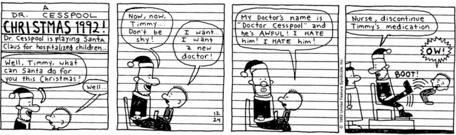 Comic Strip: December 24, 1992 | Big Nate Wiki | Fandom