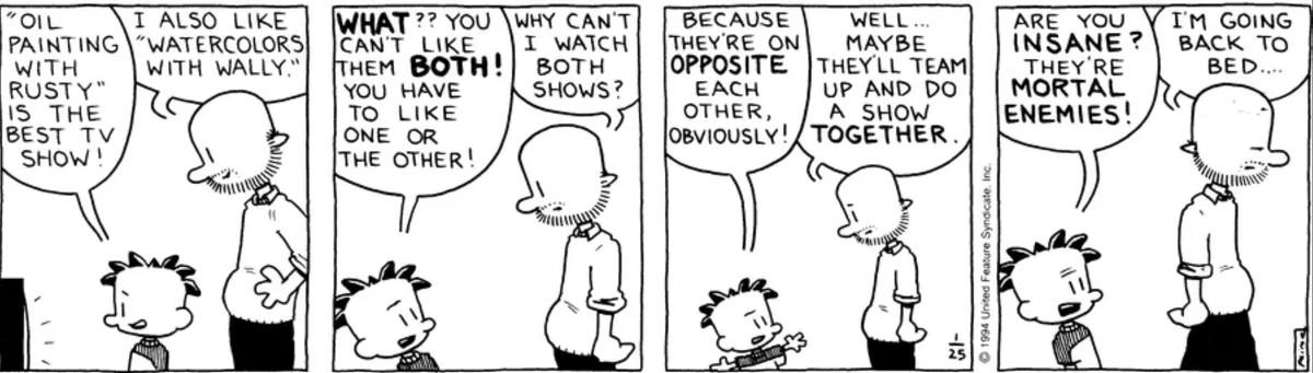 Comic Strip: January 25, 1994 | Big Nate Wiki | Fandom