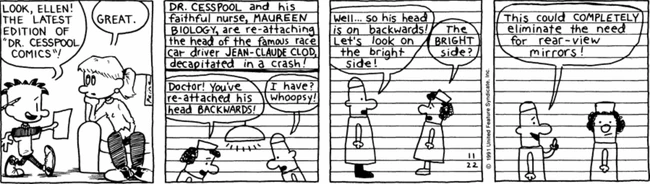 Comic Strip: November 22, 1991 | Big Nate Wiki | Fandom