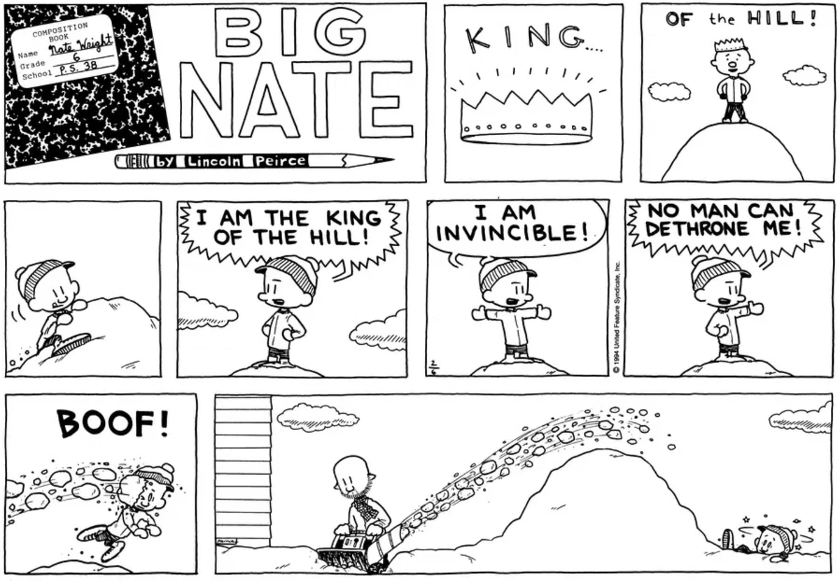Comic Strip February 6 1994 Big Nate Wiki Fandom