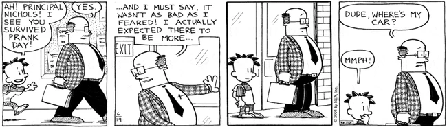 Comic Strip: June 19, 2004 | Big Nate Wiki | Fandom