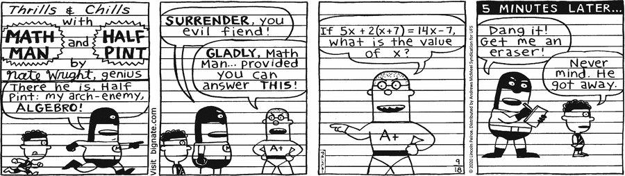 Math Comics Strips