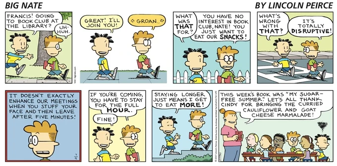 Comic Strip: July 9, 2017 | Big Nate Wiki | Fandom