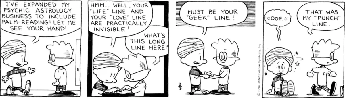 Comic Strip: March 3, 1994 | Big Nate Wiki | Fandom