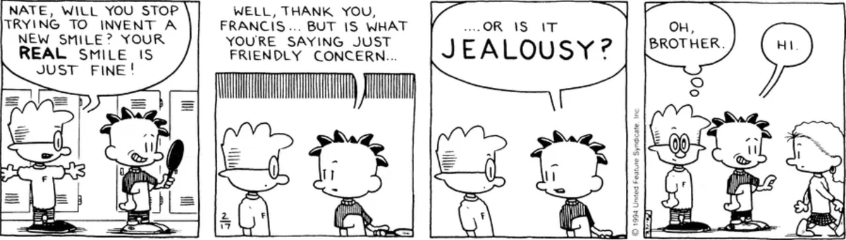 Comic Strip: February 17, 1994 | Big Nate Wiki | Fandom