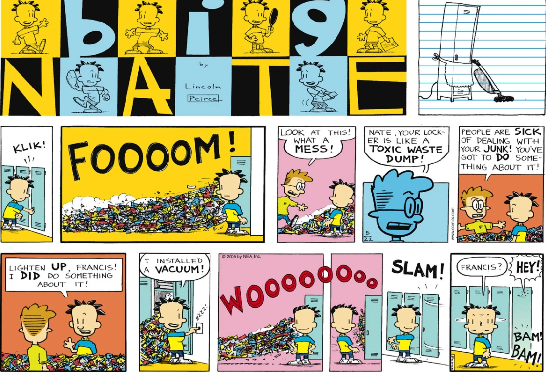 Comic Strip: May 22, 2005 | Big Nate Wiki | Fandom