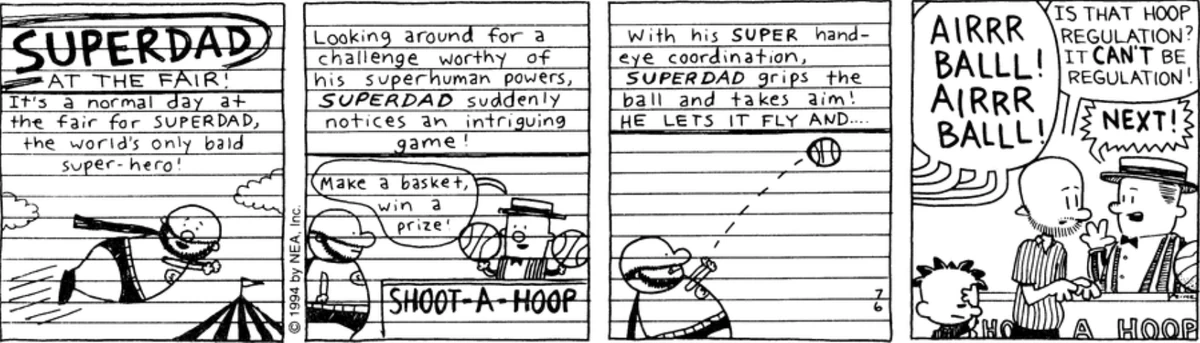 Comic Strip: July 6, 1994 | Big Nate Wiki | Fandom