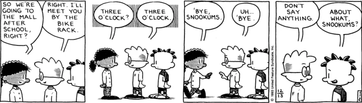 Comic Strip: December 13, 1993 | Big Nate Wiki | Fandom