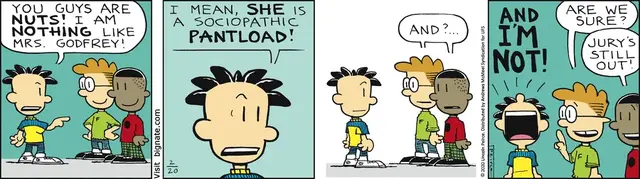 Comic Strip: February 20, 2020 | Big Nate Wiki | Fandom