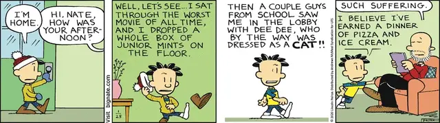 Comic Strip: January 25, 2020 | Big Nate Wiki | Fandom