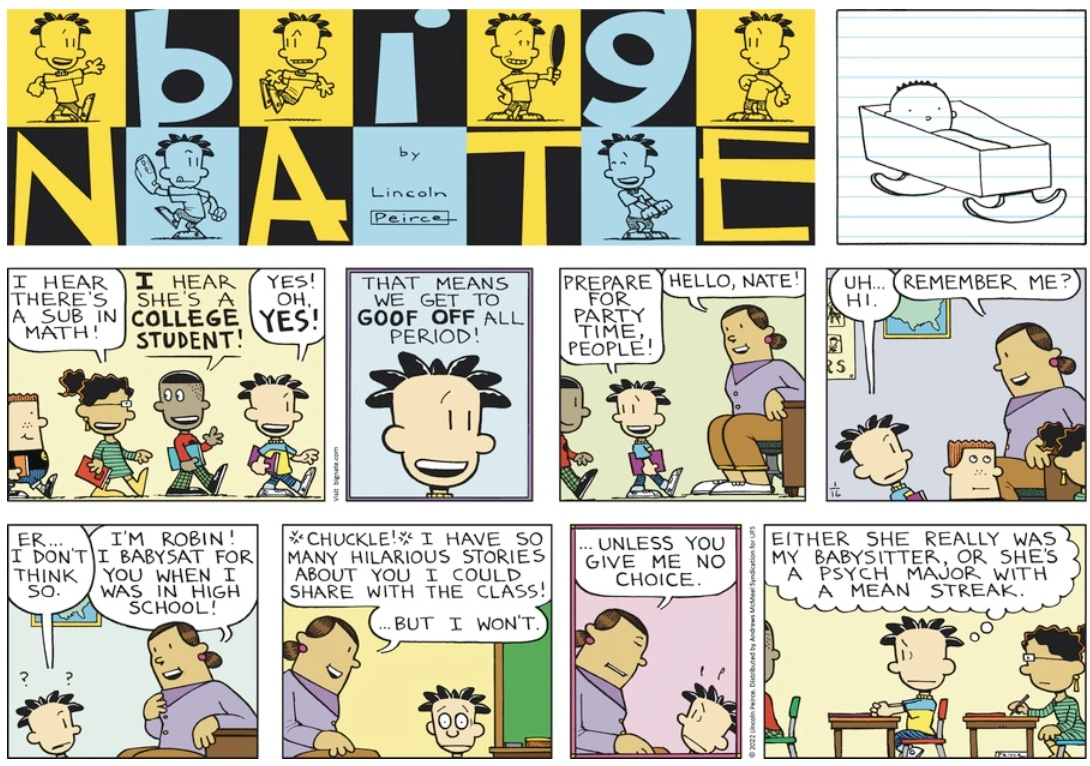 Comic Strip: January 16, 2022 | Big Nate Wiki | Fandom