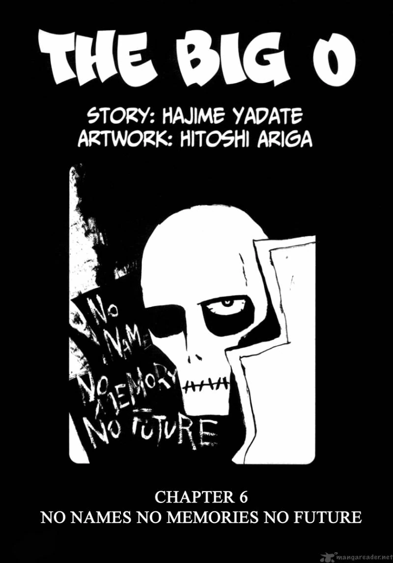 Chapter 6, No Name, No Memories, No Future | The Big O Wiki | Fandom